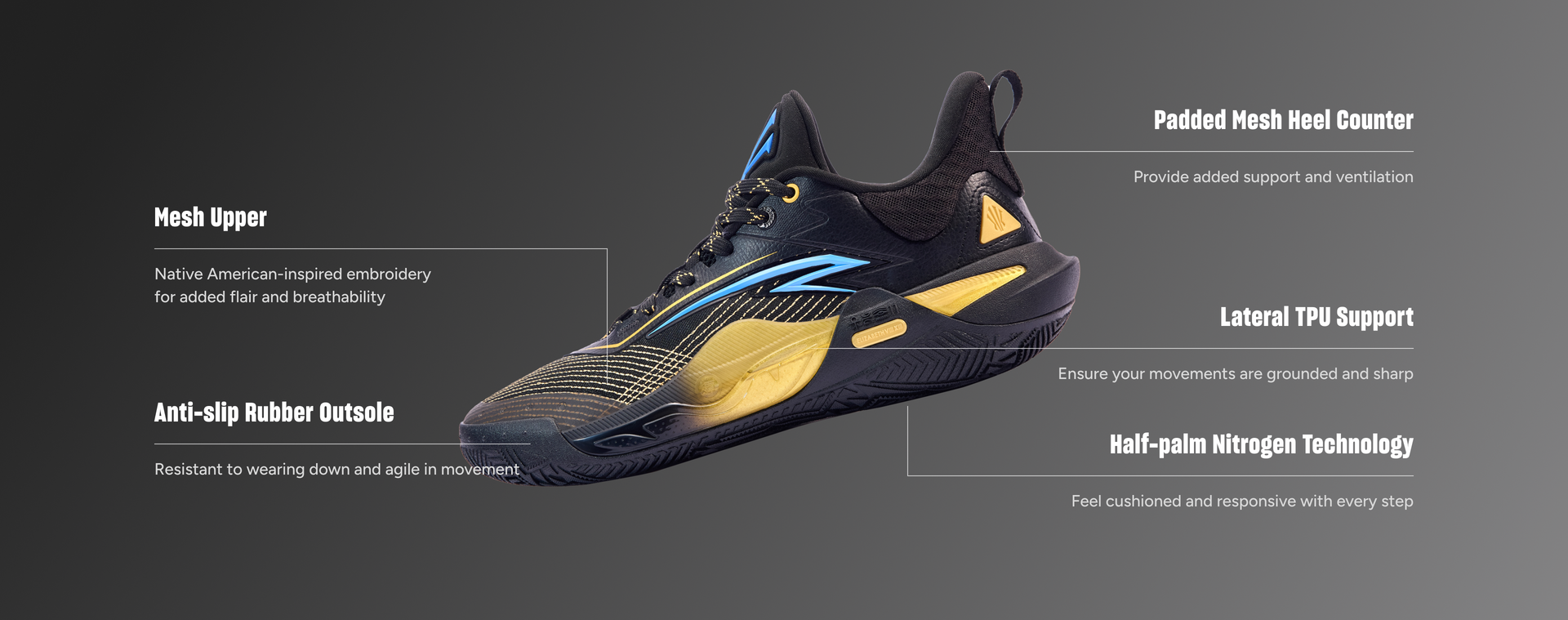 Kids' ANTA KAI 1 SPEED "North Star" | Kyrie Irving Shoes | Basketball ...